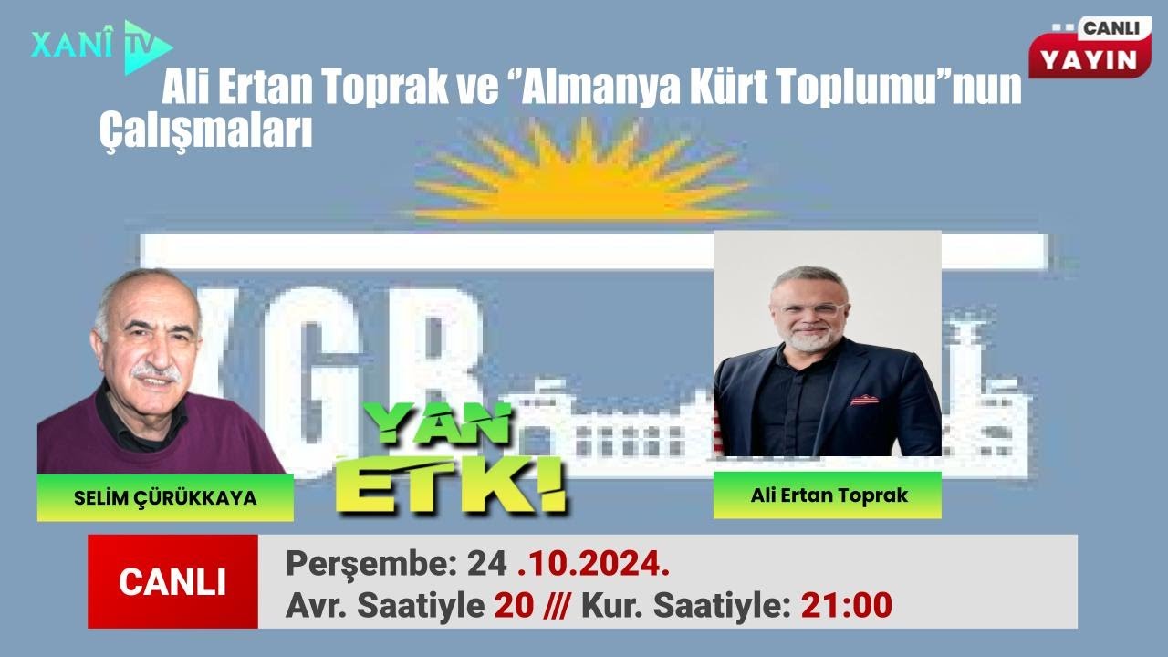 Yan Etki - Ali Ertan Toprak ve ''Almanya Kürt Toplumu'' - YouTube