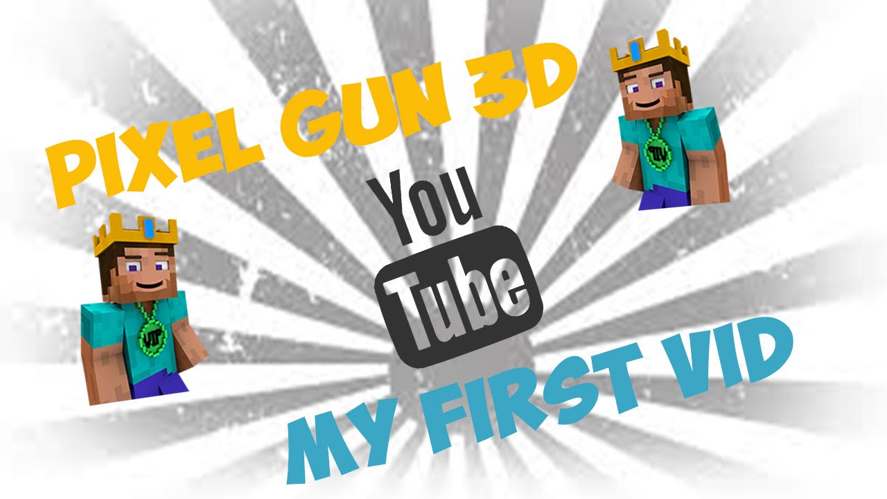 MY FIRST VIDEO// PIXEL GUN 3D/secret forces rifle review - YouTube