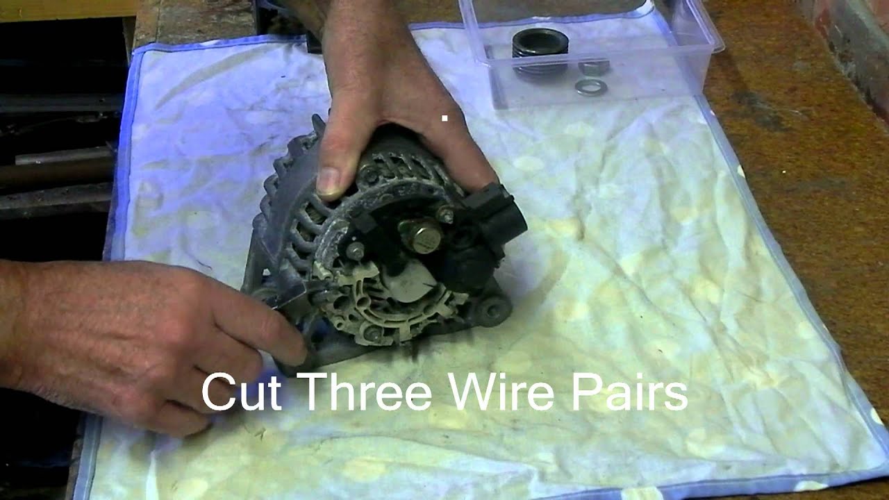 Electric Bike Alternator 1-01 - YouTube