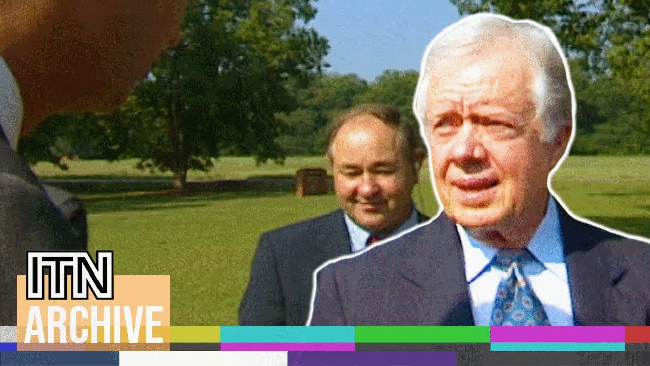 Jimmy Carter Interview on Israel-Palestine Conflict and Oslo Peace ...