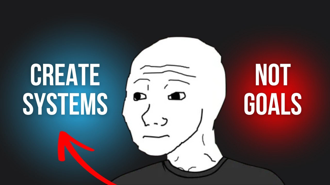 How To Set SYSTEMS Instead Of GOALS [a system that will CHANGE YOUR ...