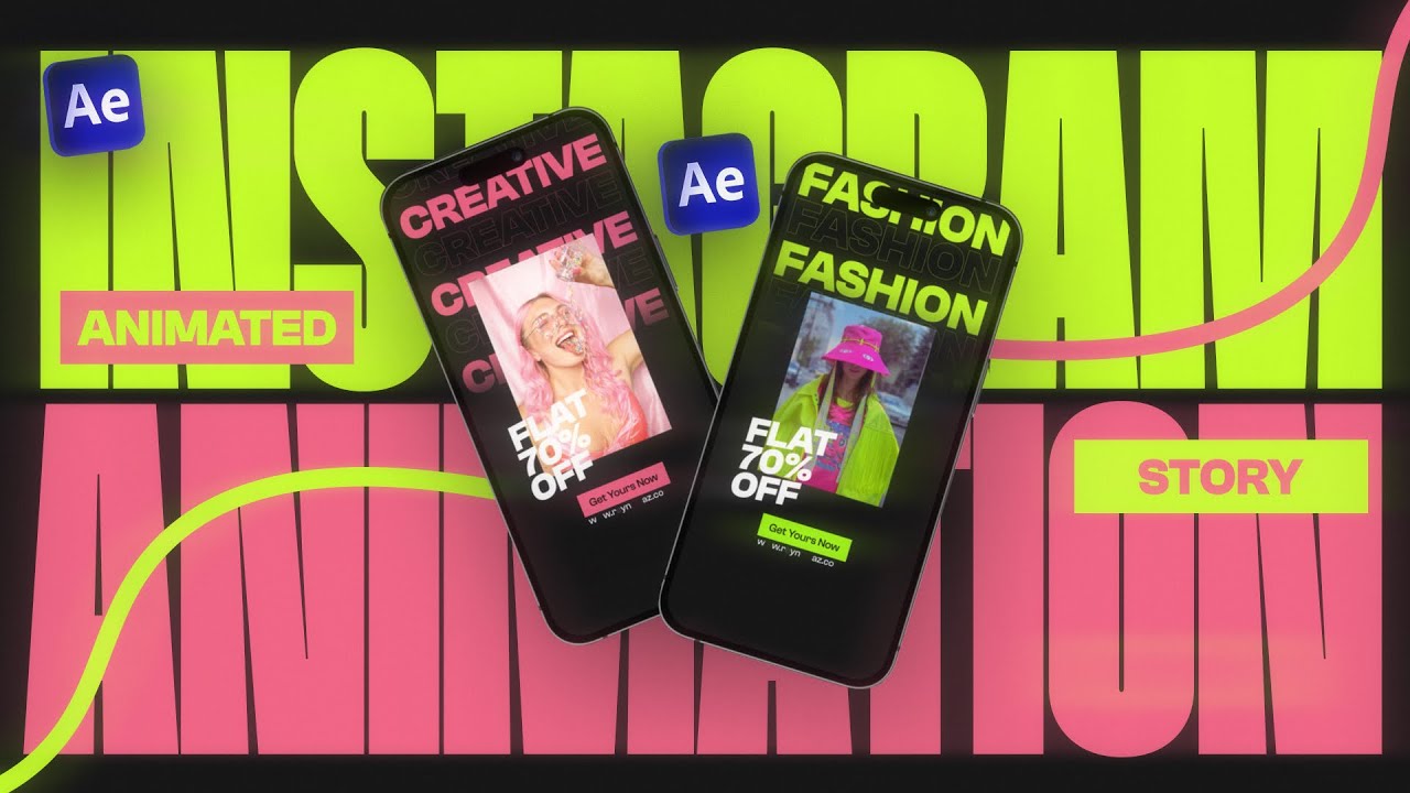 Instagram Story Animation in After Effects | After Effects Tutorial ...