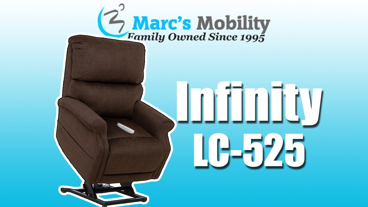 Infinity LC-525S Full review - Pride Mobility Lift Chair - Marc's Mobility - YouTube