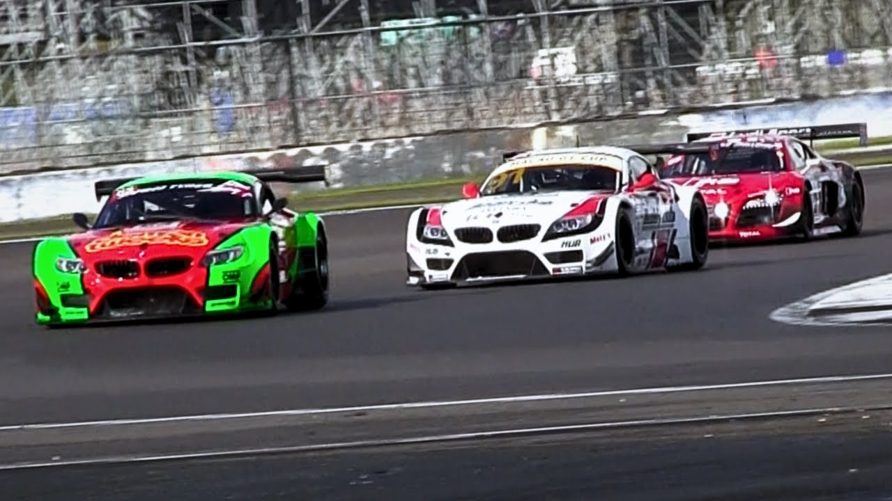 Historic GT3 Cars race at Silverstone - GT3 Legends Silverstone 2024 ...