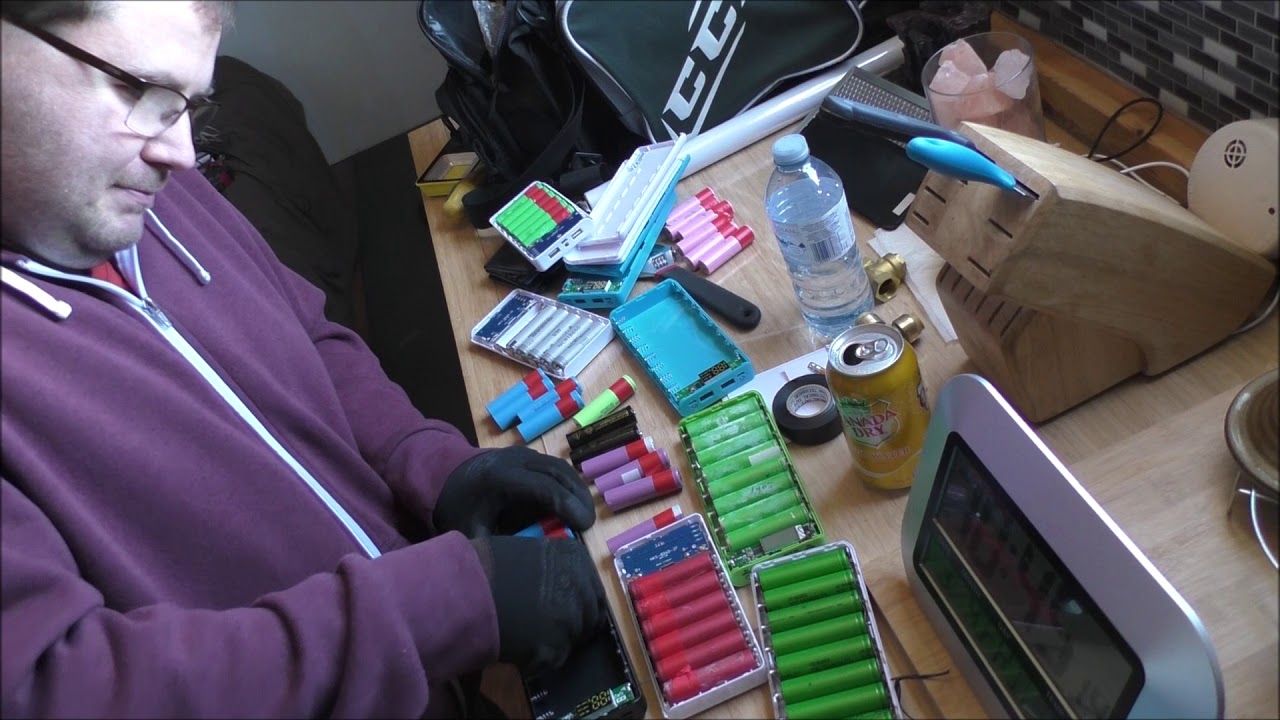 Mixing 18650 batteries - YouTube