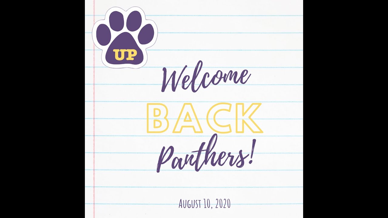 Welcome Back Panthers! 2020-2021 - YouTube