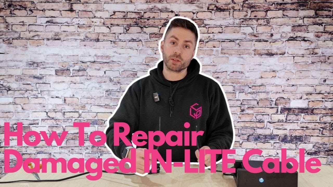How To Repair Damaged IN-LITE Cable - YouTube
