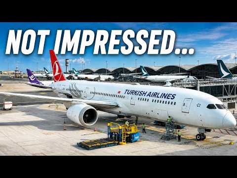 I DIDN'T EXPECT THIS... Turkish Airlines Boeing 787-9 Economy Review (Hong Kong to Istanbul) 🇭🇰 🇹🇷