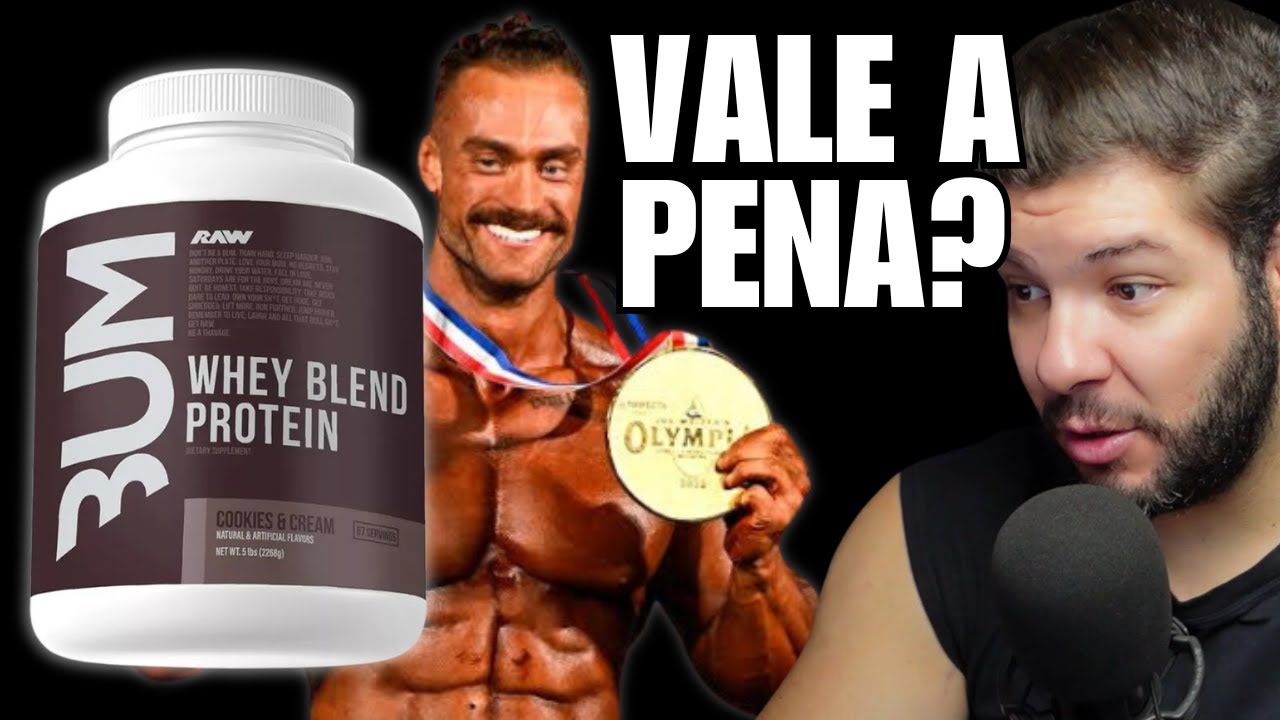 A VERDADE SOBRE CBUM WHEY BLEND PROTEIN (Raw Nutrition) Chris Bumstead ...
