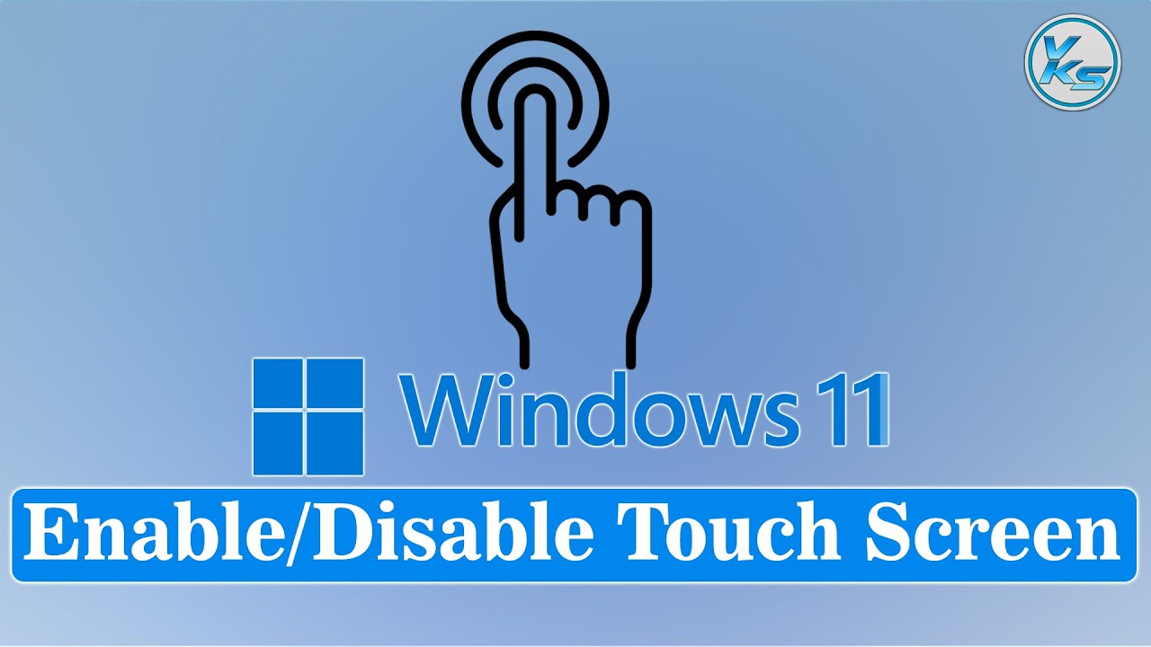 How to Disable and Enable Touch Screen on Dell, HP, Lenovo, Asus, and ...