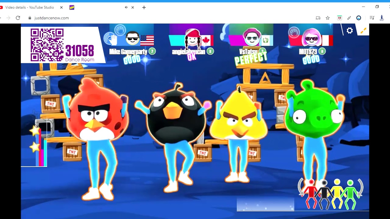 Just Dance Now Angry Bird - YouTube