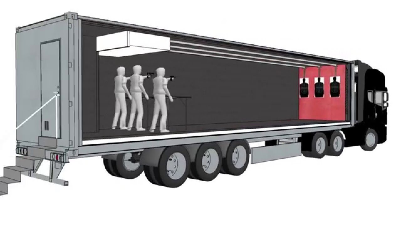 Safe Range : mobile shooting range - YouTube