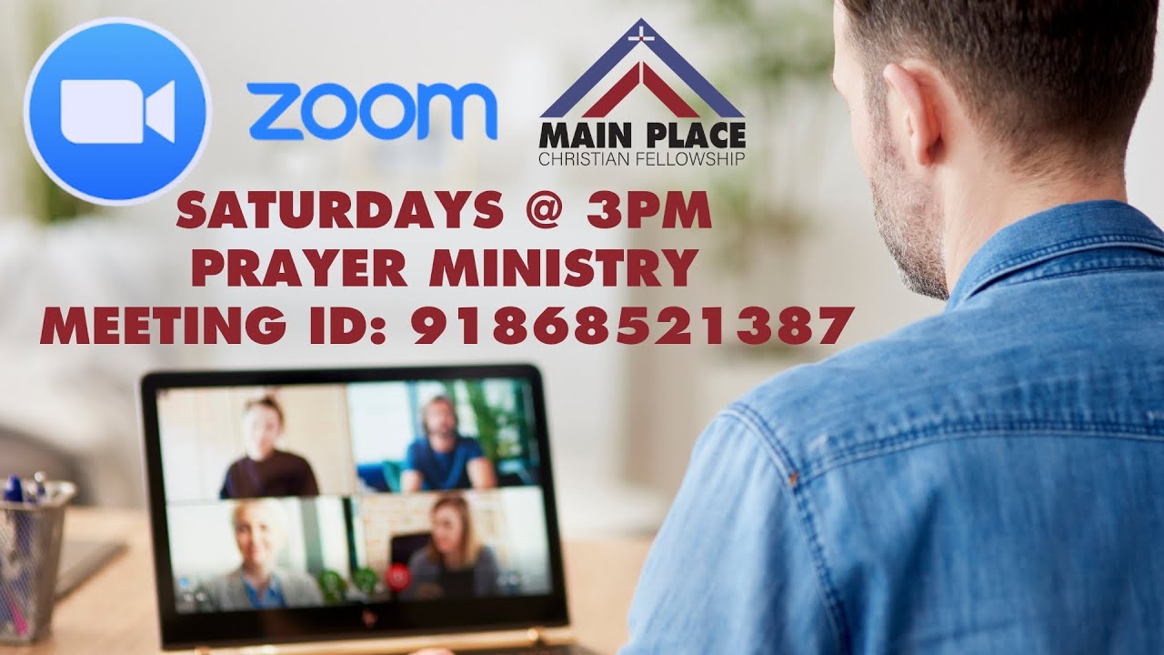Prayer Ministry Zoom Call Saturdays 3pm - YouTube