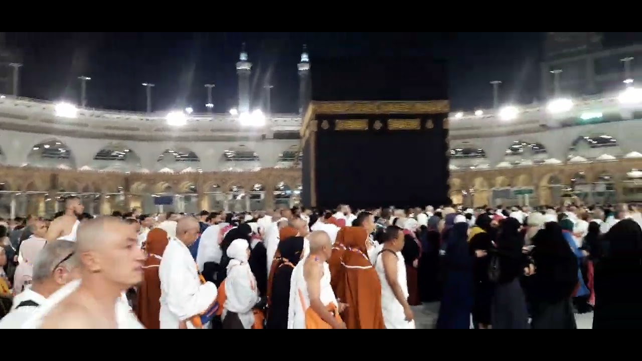 KHANAH KABAH ME TAWAF KA MANZAR - YouTube