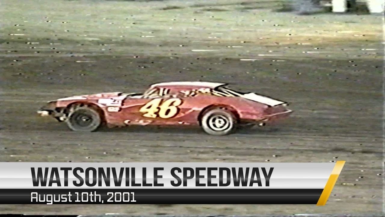 Racing at Watsonville Speedway | August 10, 2001 - YouTube
