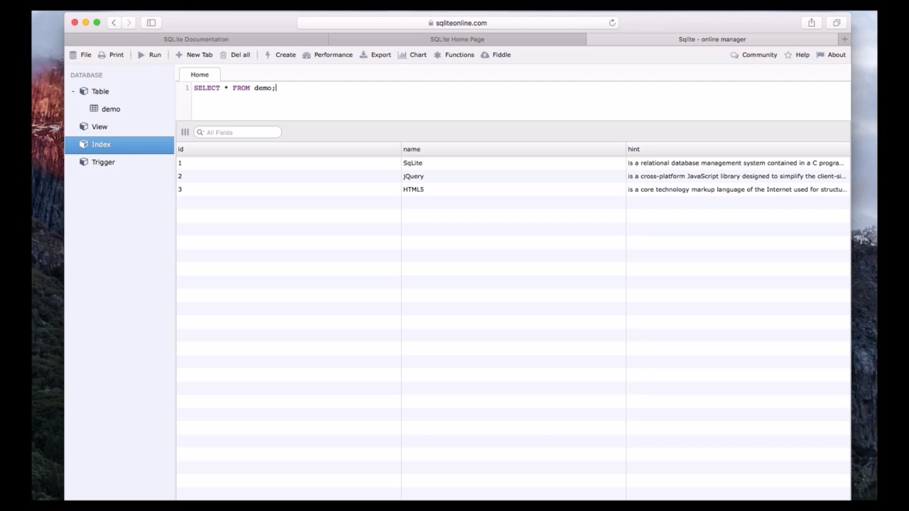 What Is Sqlite Introduction Youtube