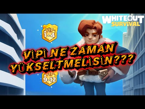 VİP 12 OLDUK !!! - VİP LEVELLERİ - WHİTEOUT SURVİVAL