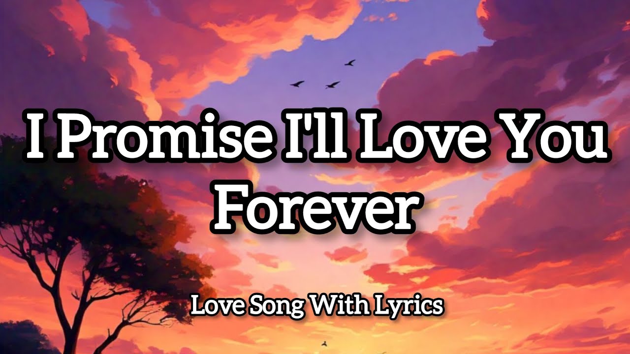 I Promise I'll Love You Forever. It's a ♥️ song that speaks about love ...