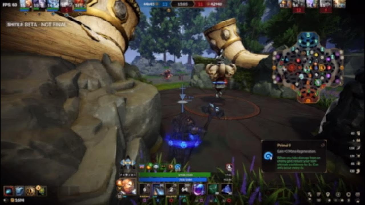 Smite 2 Open Beta Diamond Rank Conquest Aspect Thor Solo Tank Build ...