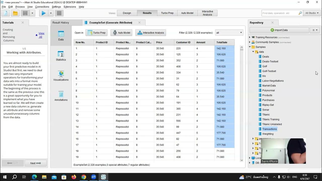 Basic AI HUB ( Rapidminer ) #3 - YouTube
