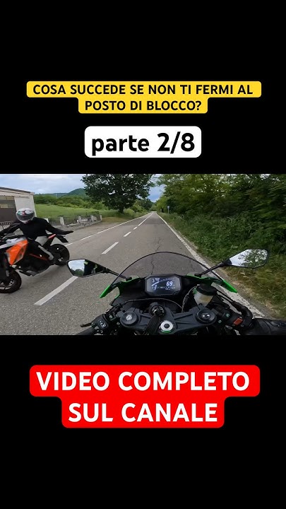 Cosa succede se non ti fermi al posto di blocco? #shorts - YouTube