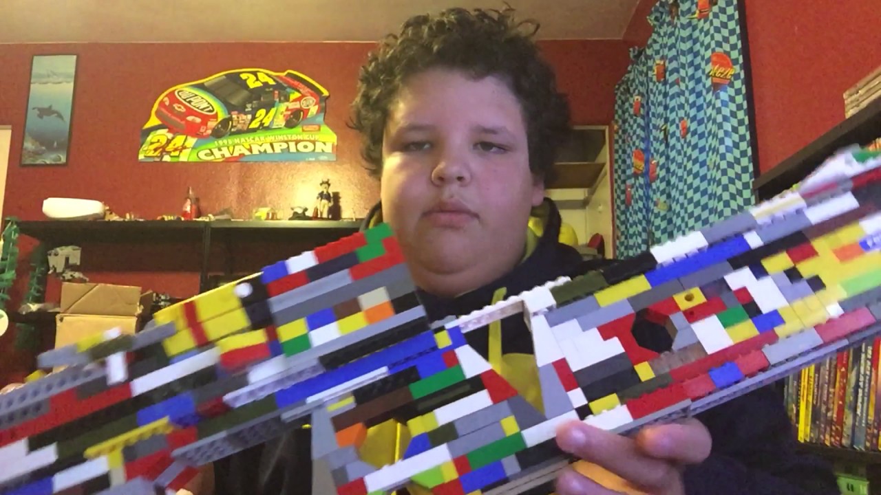 Fallout 4 laser rifle lego and Chinese pistol - YouTube