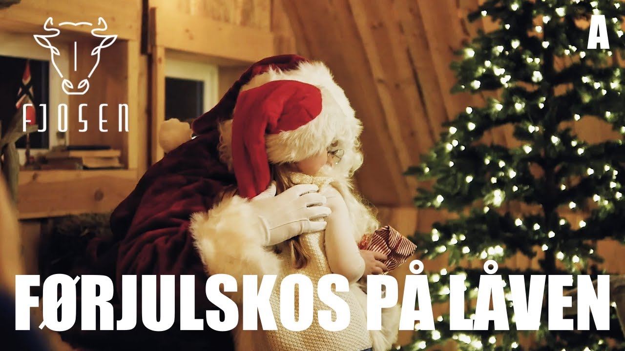 Førjulskos på låven | God jul fra oss i Fjosen! - YouTube