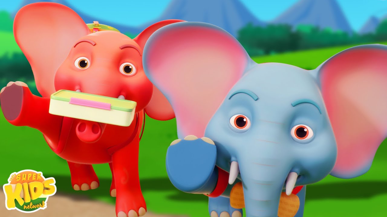 Ek Mota Hathi Song, एक मोटा हाथी, Ladoo Kids Hindi Nursery Rhymes for ...