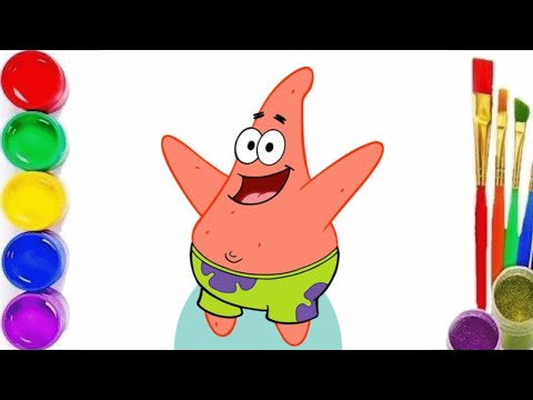Cartoon Drawing Patrick | Patrick Star Easy Drawing | Step-by-step ...