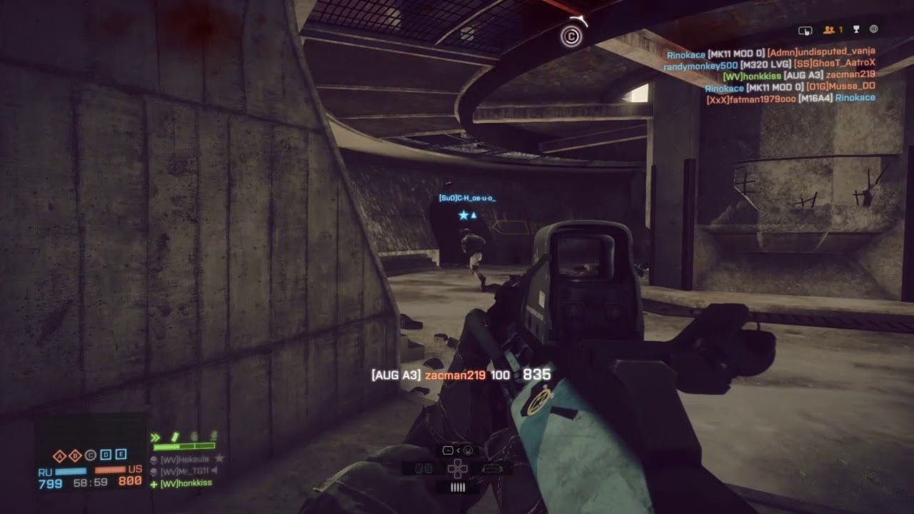 BF4 aug multikill - YouTube