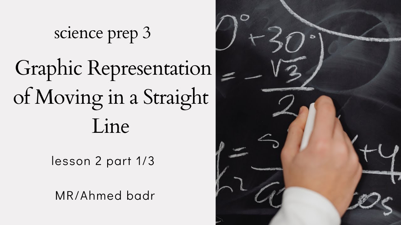 Science | Prep.3 | Graphic Representation of Moving in a Straight Line ...