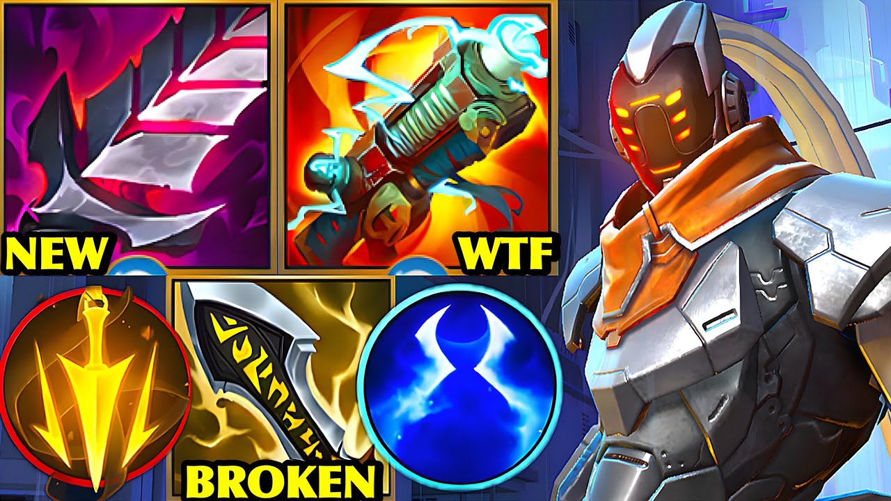 Wild Rift China Master Yi Jungle | NEW Bloodthirster × Magnetic Blaster ...