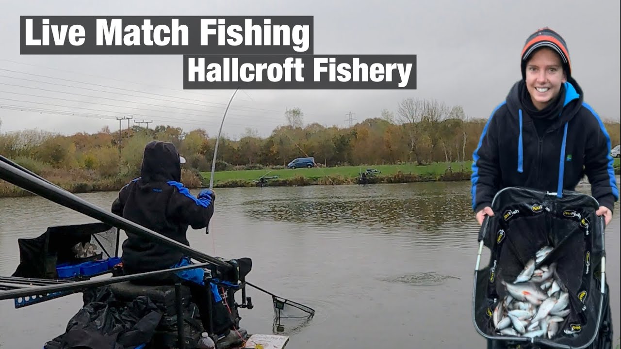 Live Match Fishing - Hallcroft Fishery Teams of 4 Croft Lake - YouTube
