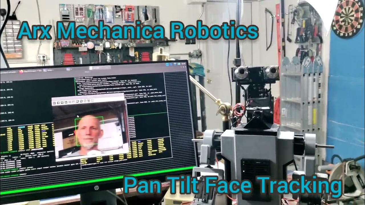 Face Tracking Pan Tilt Arduino Raspberry Pi 4 ROS2 - YouTube