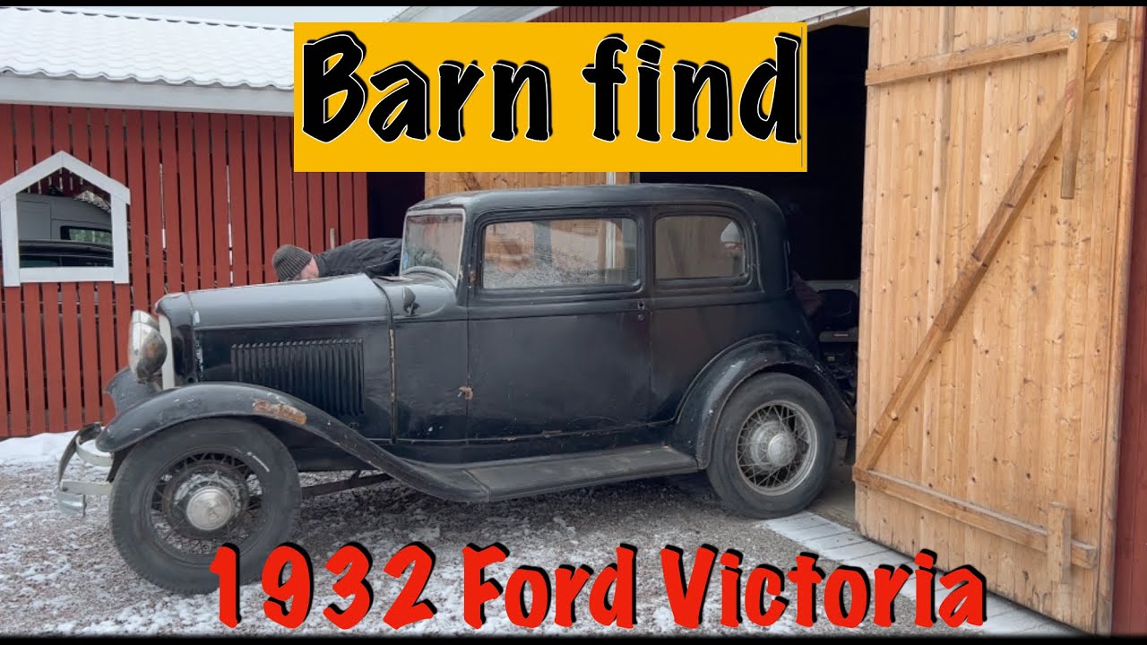 The Barn Find 1932 Ford Victoria - YouTube