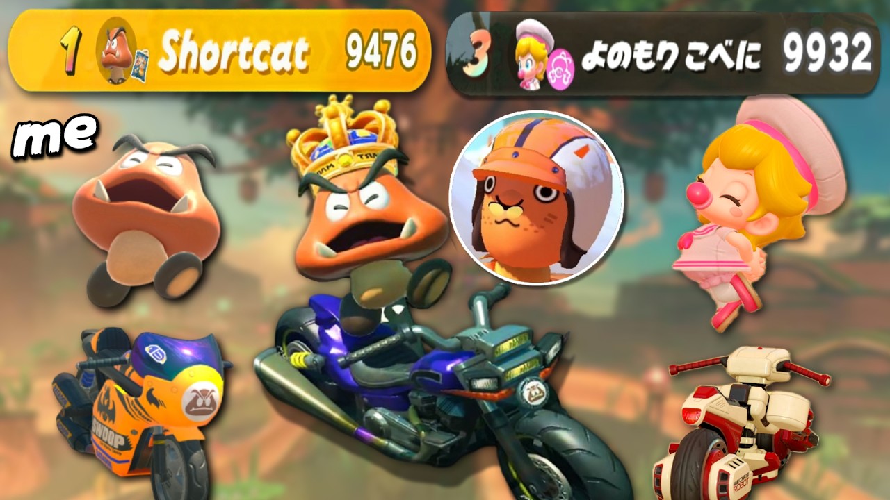 Attempting to Beat Shortcat's PEAK VR in Mario Kart World (Goated ...