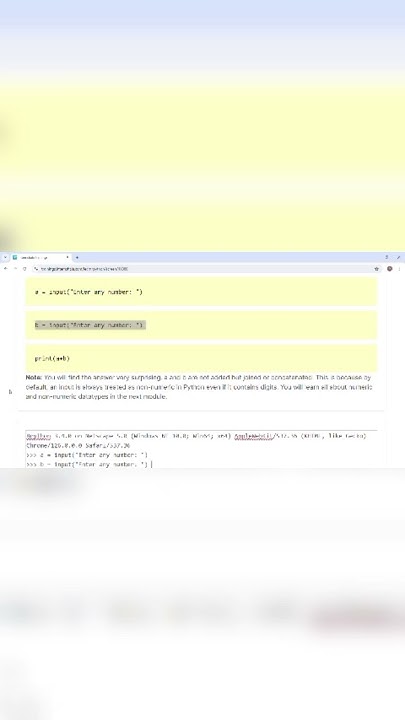 Program To Add Two Number In Python Programming Language Coding