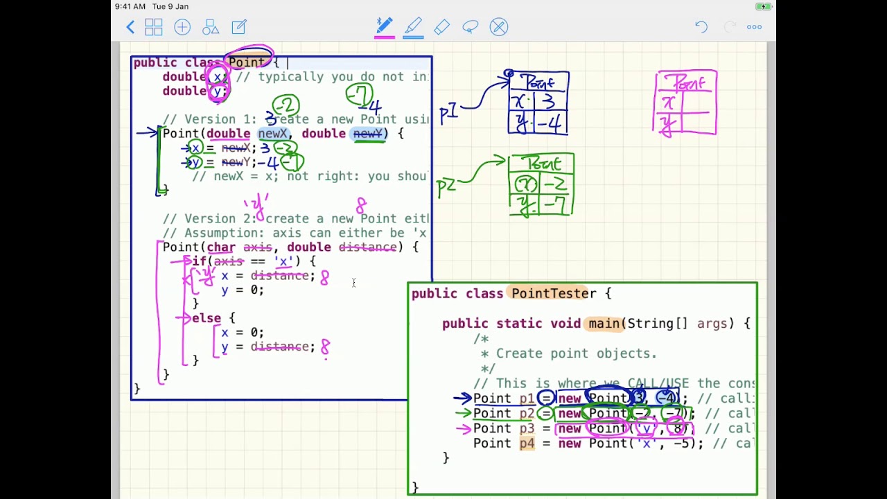 Cs1b Java Tutorial 35 Object Oriented Programming Oop Visualizing 5400