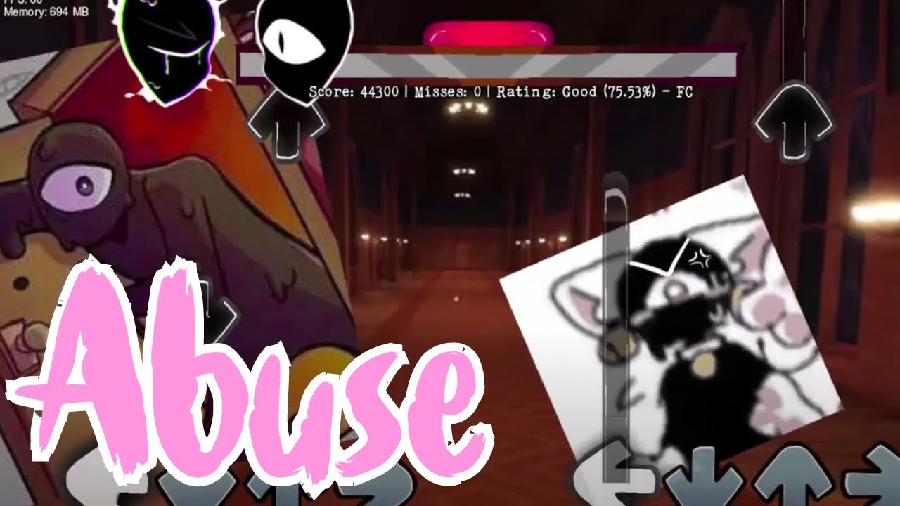 FNF Doors - Abuse (Seek's cover) - YouTube