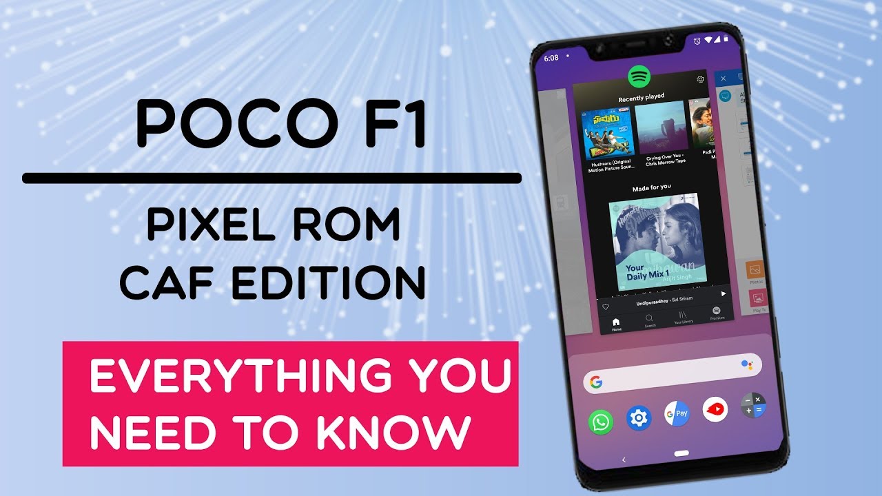 PIXEL EXPERIENCE ROM CAF EDITION FOR POCO F1 - REVIEW! IS IT A BIG DEAL ...