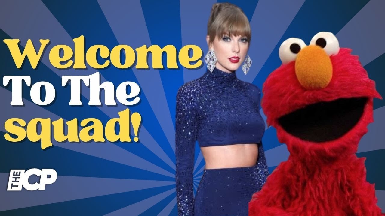 Elmo joins the ever growing list of Swifties - YouTube