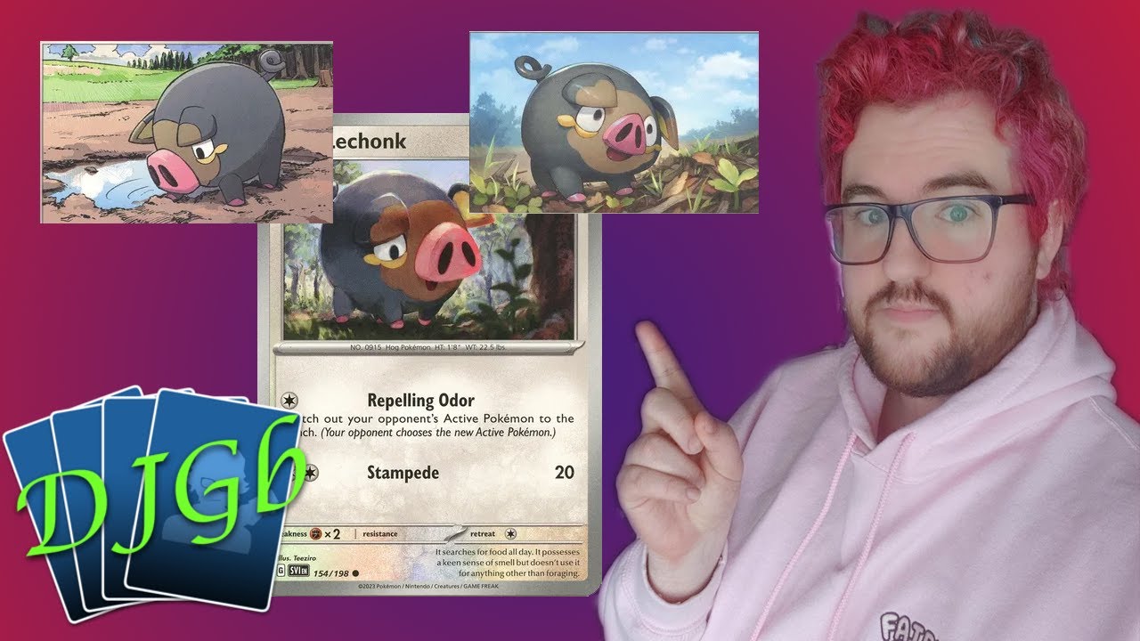 Four Little Pigs! Lechonk Promo Breakdown! - Pokémon TCG - YouTube