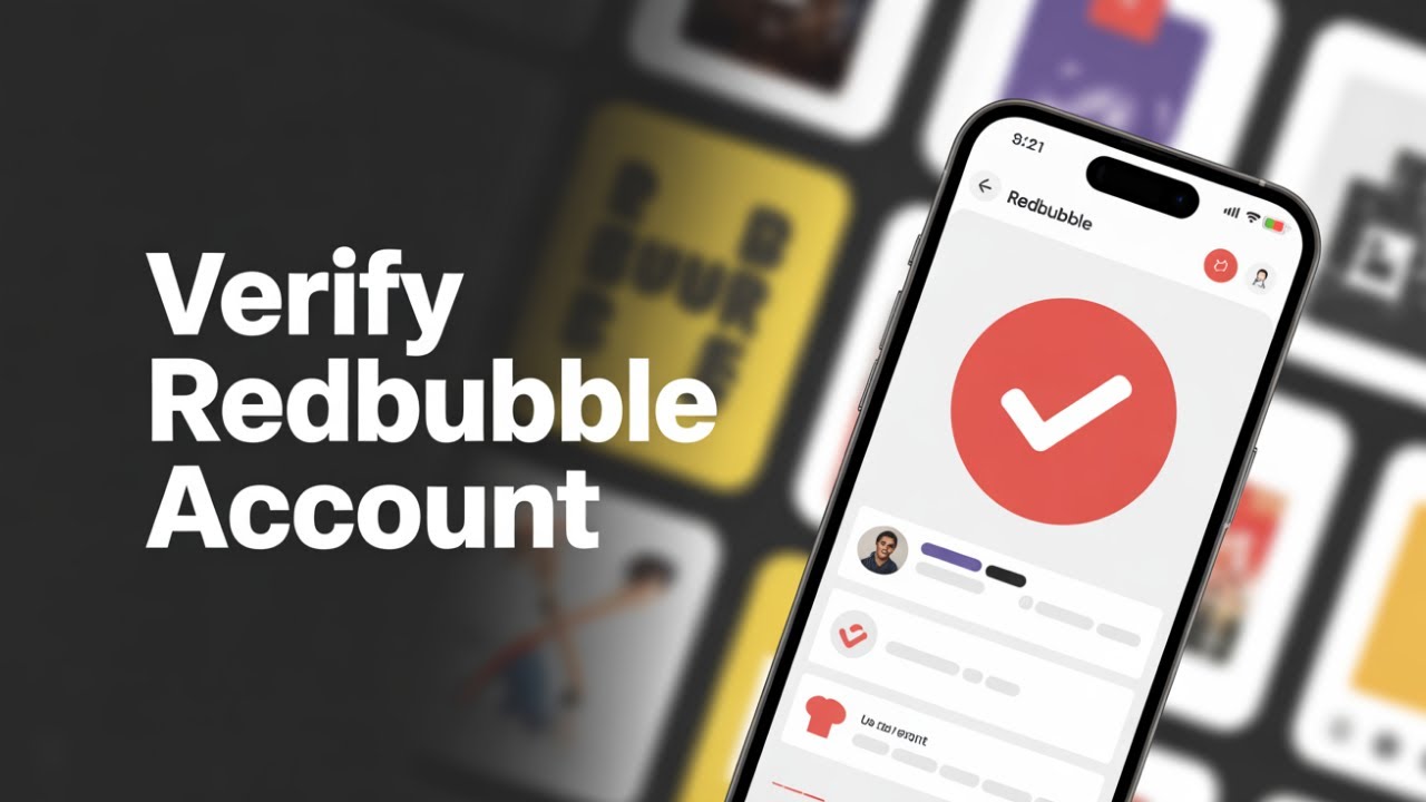 How to verify your Redbubble artist account - quick guide - YouTube