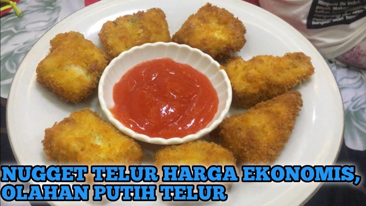 RESEP NUGGET TELUR | OLAHAN PUTIH TELUR - YouTube
