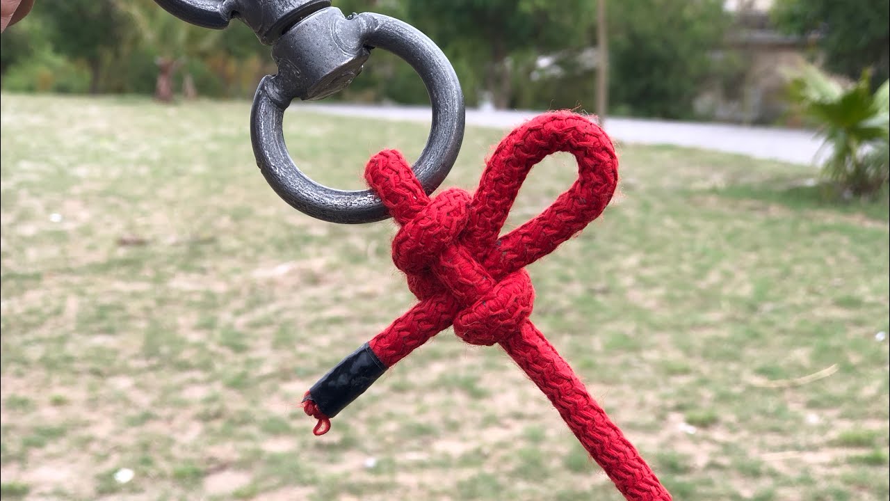 A Simple And Practicale Strong Ring Knot 👍 - YouTube