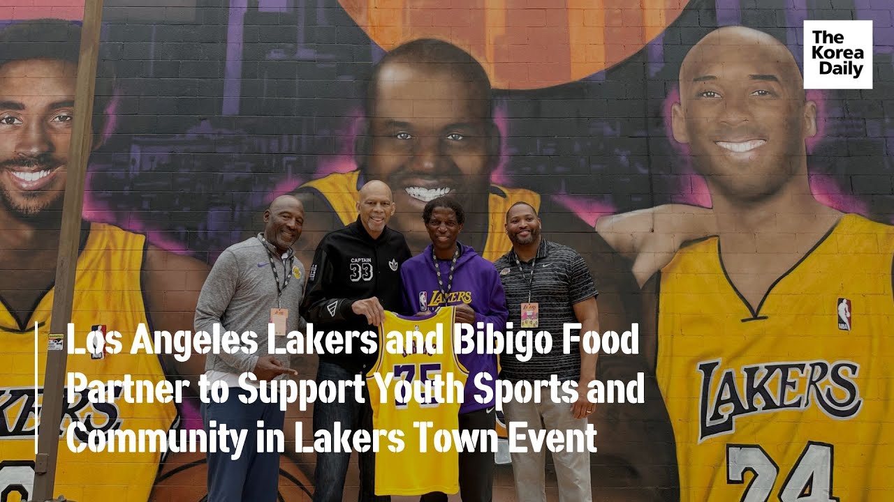 LA Lakers and Bibigo Food Partner to Support Youth Sports and Community ...