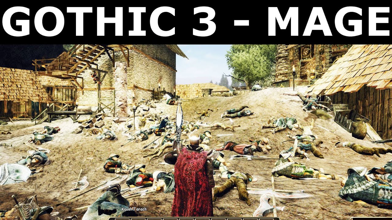 Gothic 3 Gameplay - Mage And Magic Spells (Gothic 3 Enhanced Edition v1 ...