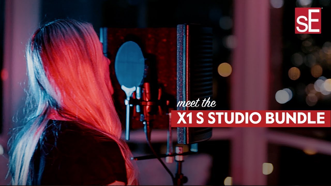 Meet The X1 S Studio Bundle by sE Electronics - YouTube