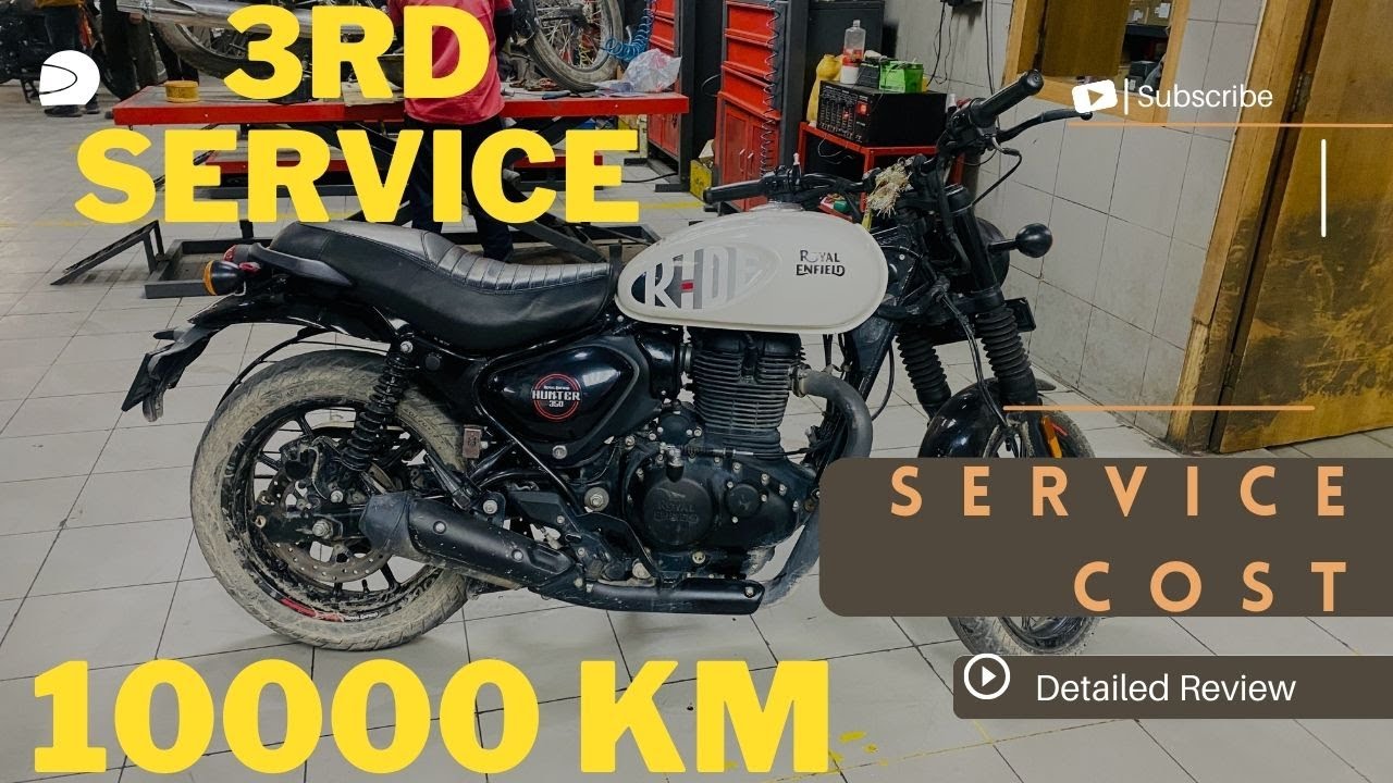 3 rd Service Hunter 350 || Mota kharcha aagya🤦‍♂️ || # ...