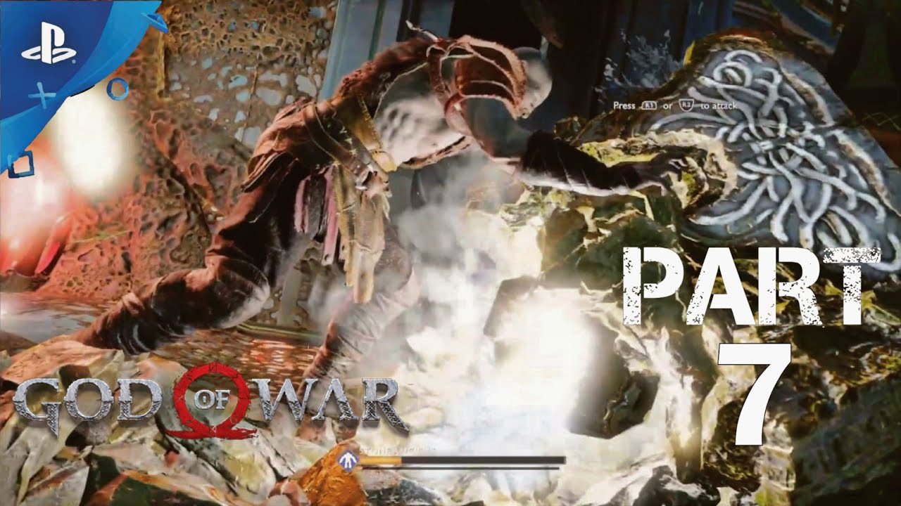 GOD OF WAR 4 - Walkthrough gameplay STONE ANCIENT Part - 7 PS4 PRO ...